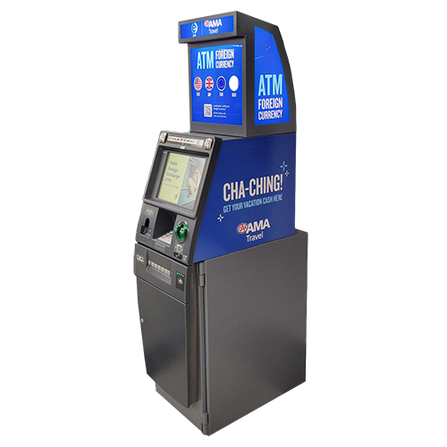 Which Locations Have Foreign Currency Machines? | AMA Travel